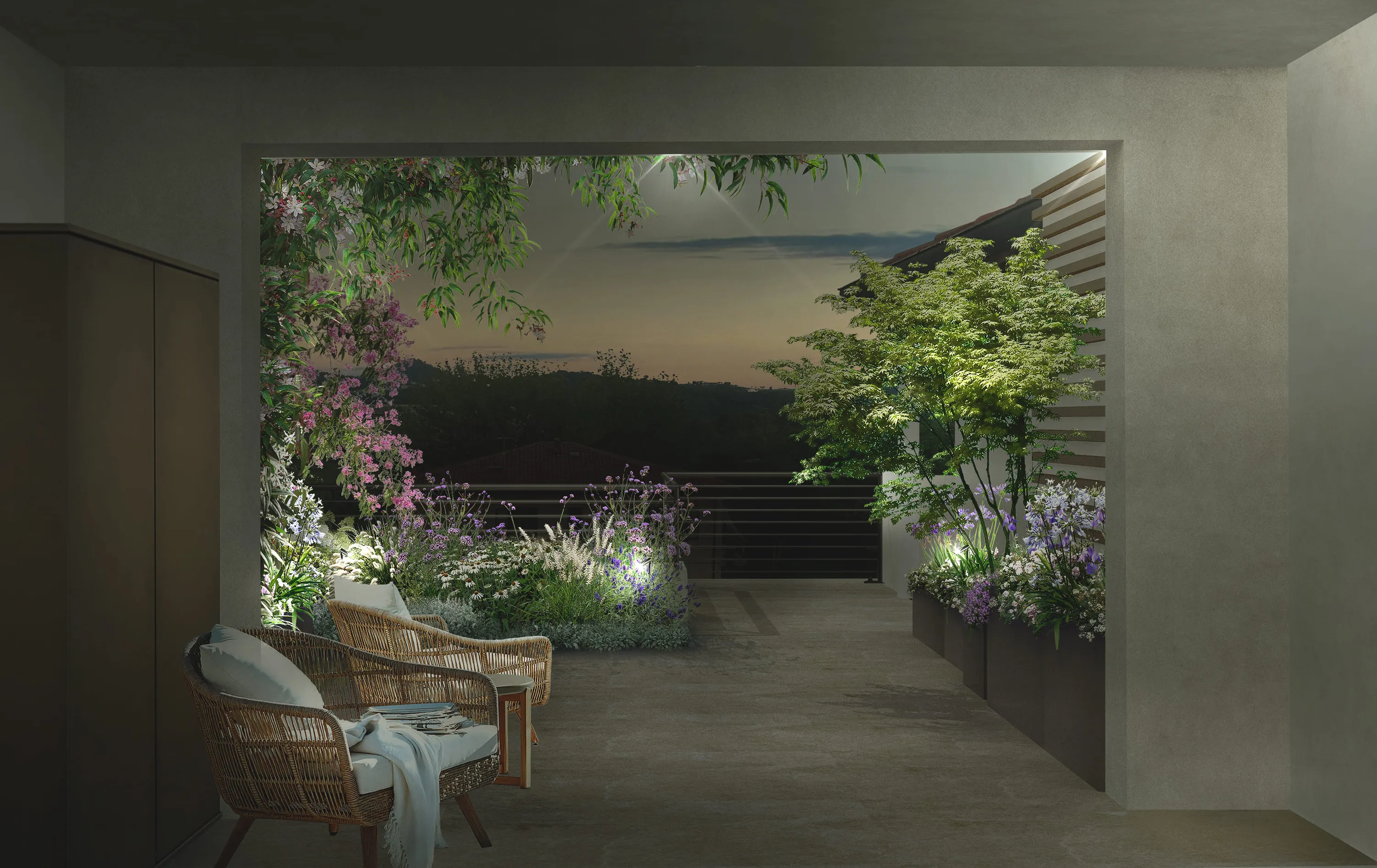 Terrazzo di campagna - Progetto | Michele Manni